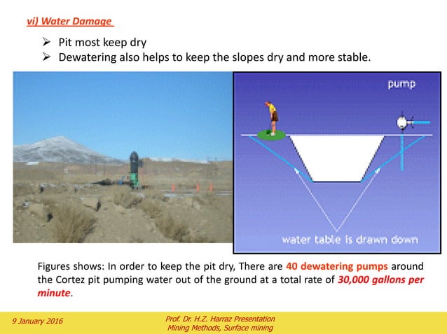 Surface mining planning and design of open pit mining | PDF | Geology ...