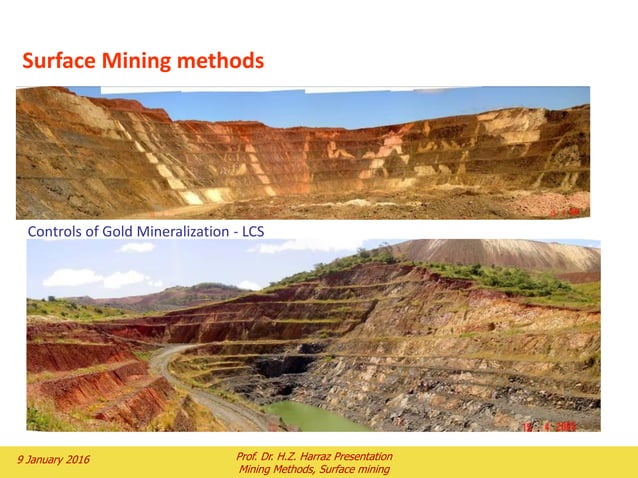 Surface mining planning and design of open pit mining | PDF | Geology | Science