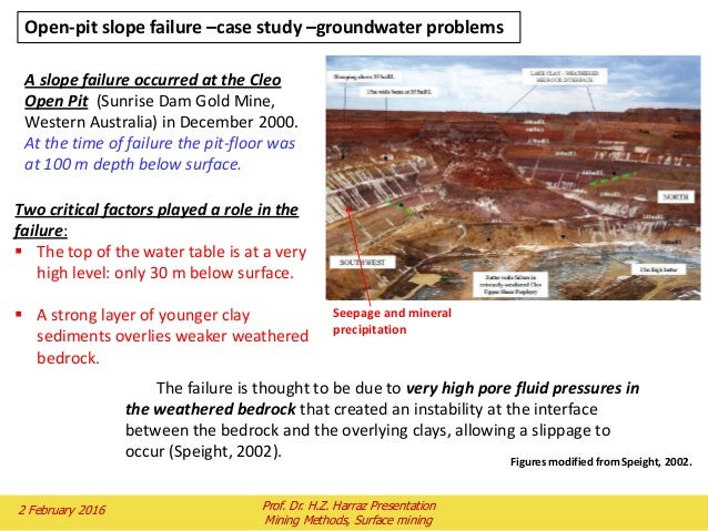 Surface mining planning and design of open pit mining