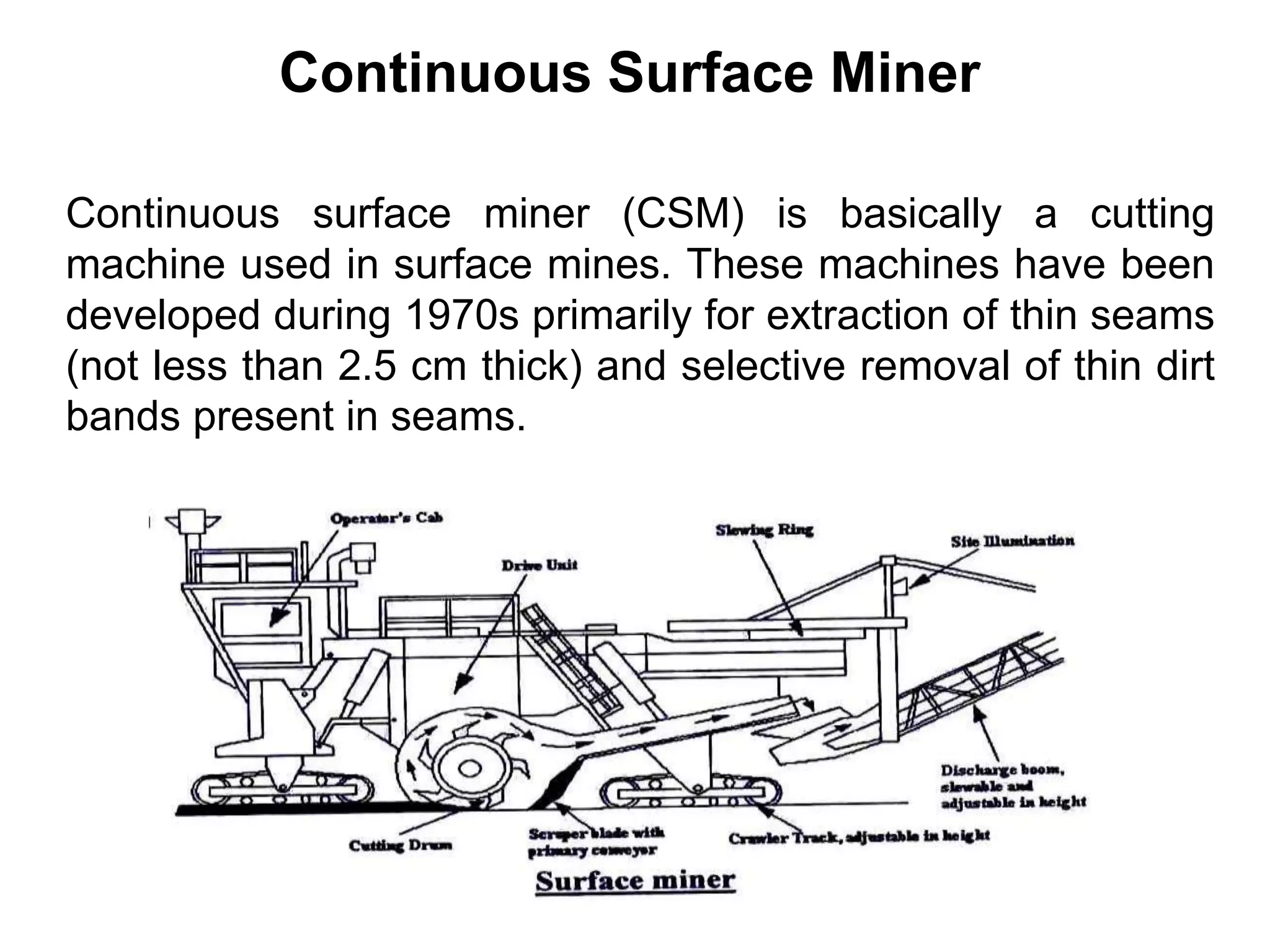 Surface mining methods | PPT