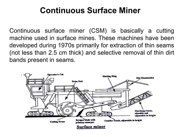 Surface mining methods | PPT