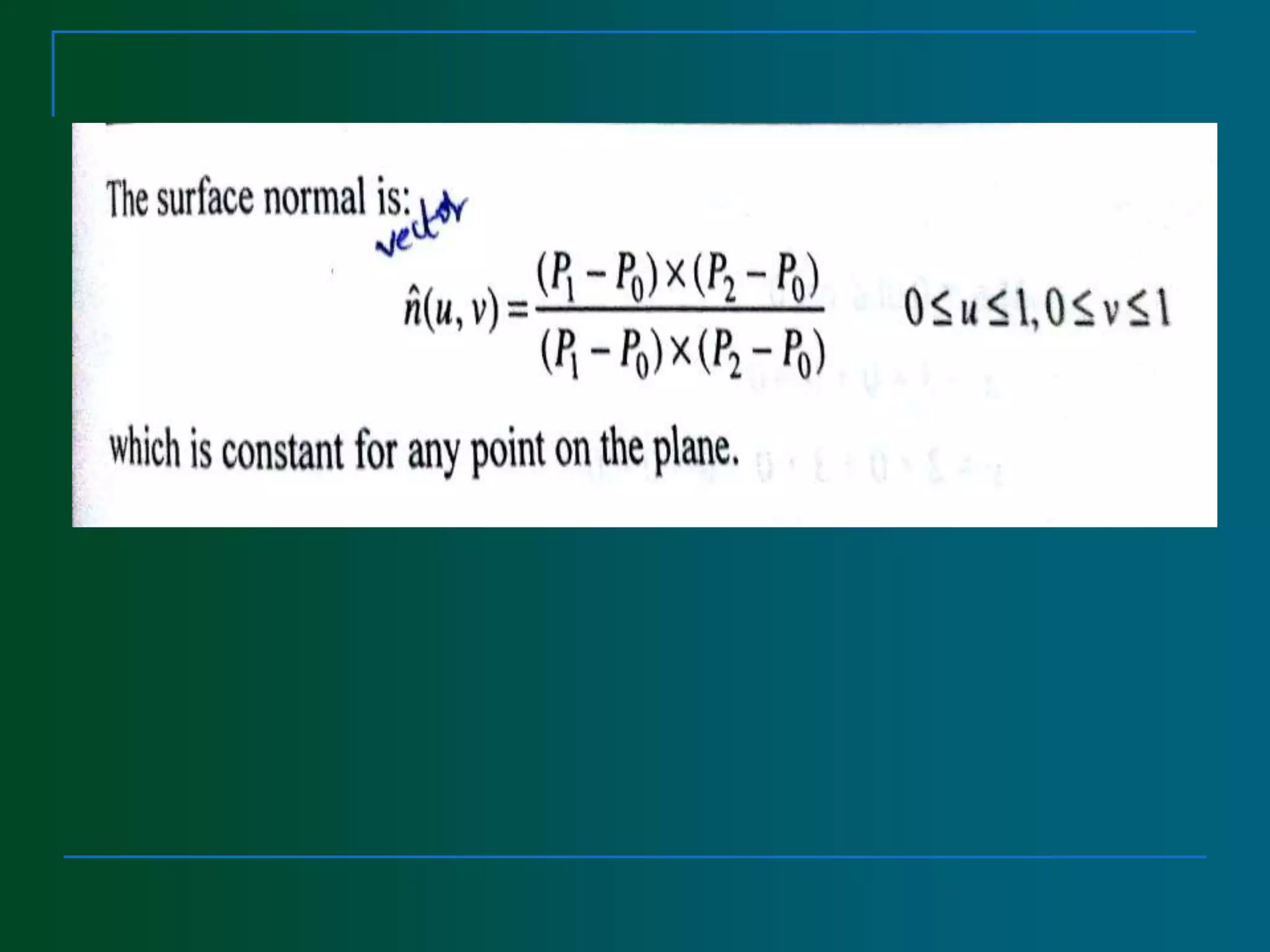 Surface modelling | PPTX