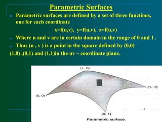 Surface modelling | PPTX