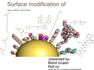 Surface modification | PPTX