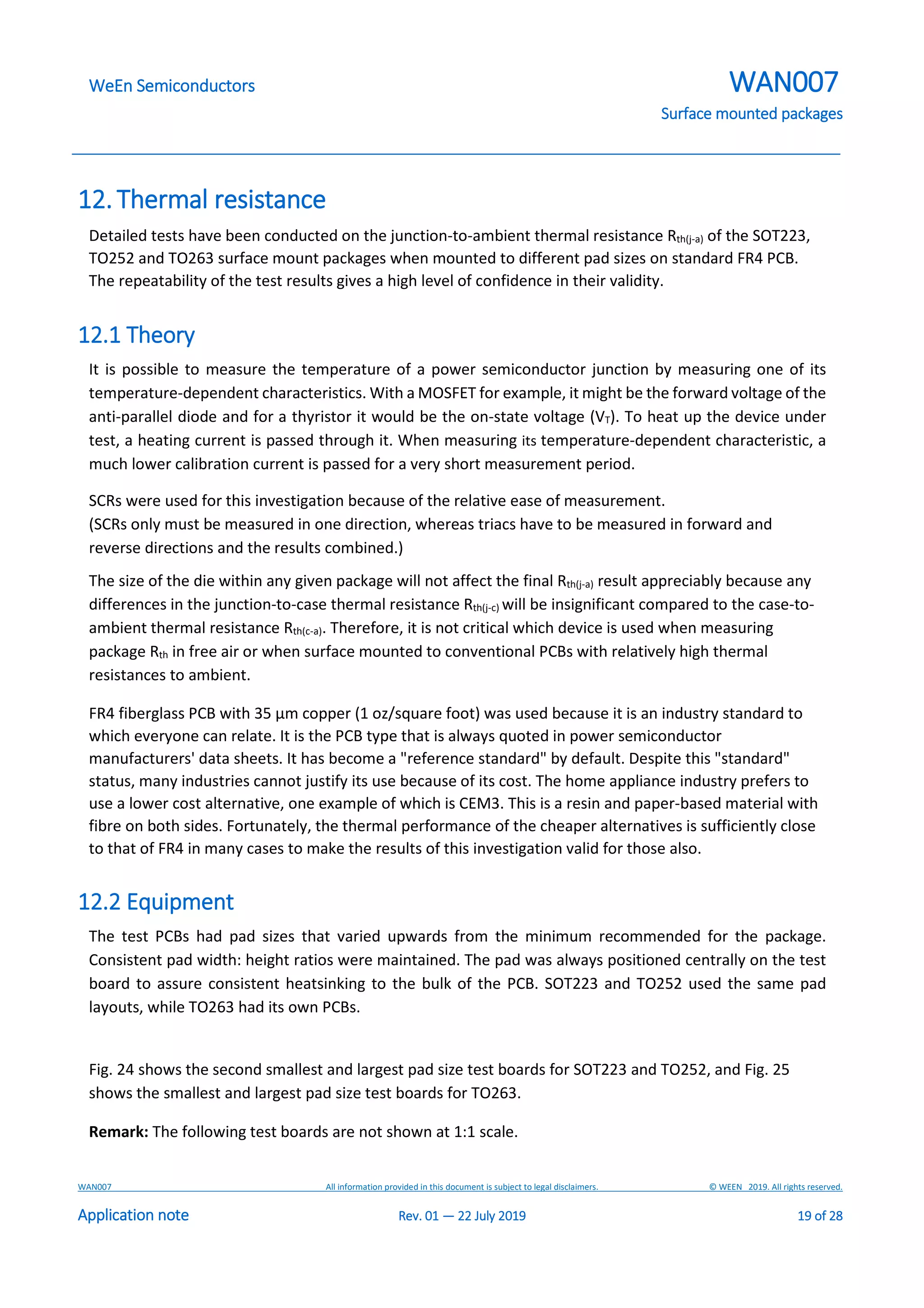 Surface mounted packages wan007 rev01 | PDF