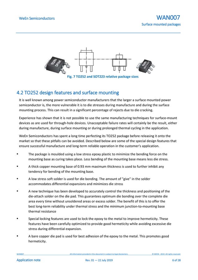 Surface mounted packages wan007 rev01 | PDF | Physics | Science