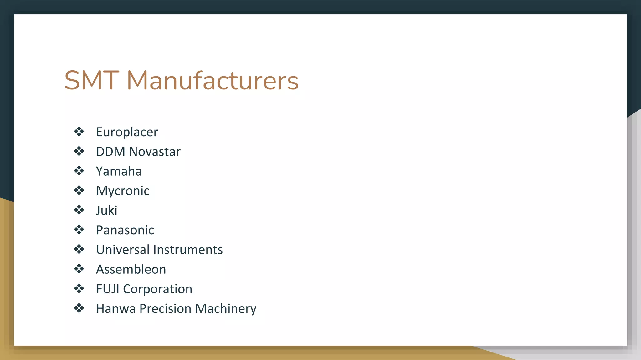 Surface Mounting Technology (SMT) (1).pptx