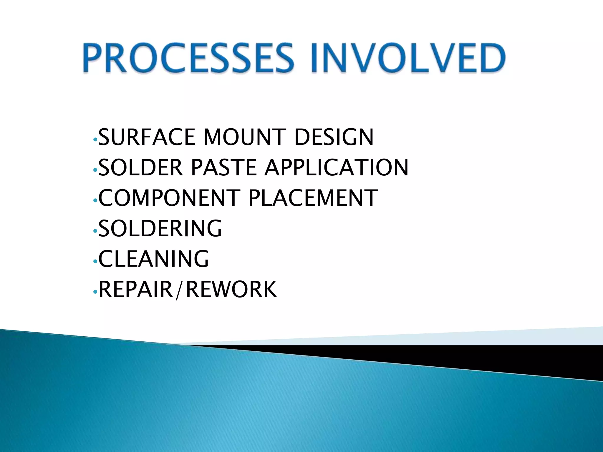 Surface mount technology | PPTX