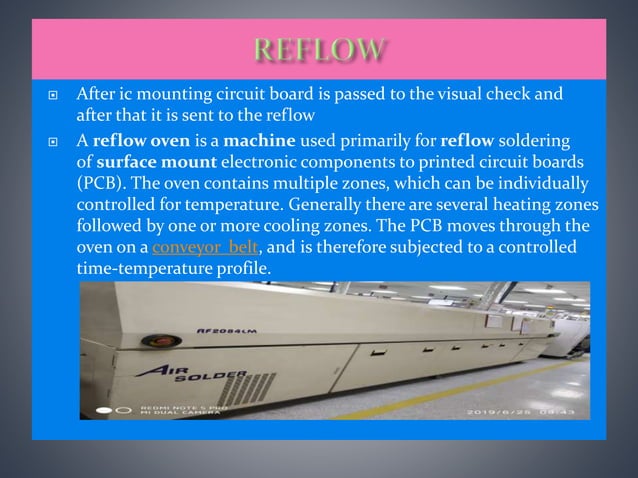 Surface mount technology(smt) | PPTX | Chemistry | Science