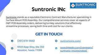 How Surface Mount Technology (SMT) Makes Electronics Assembly Easier | PPT