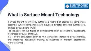 How Surface Mount Technology (SMT) Makes Electronics Assembly Easier | PPT