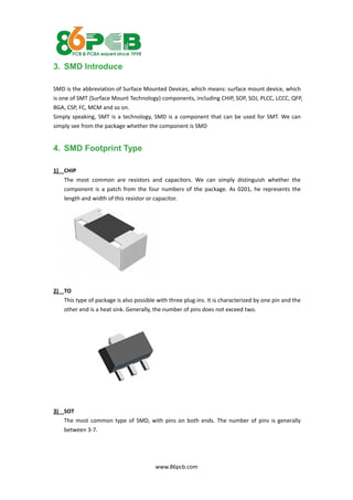 Surface mount technology (smt) and smd packages | PDF