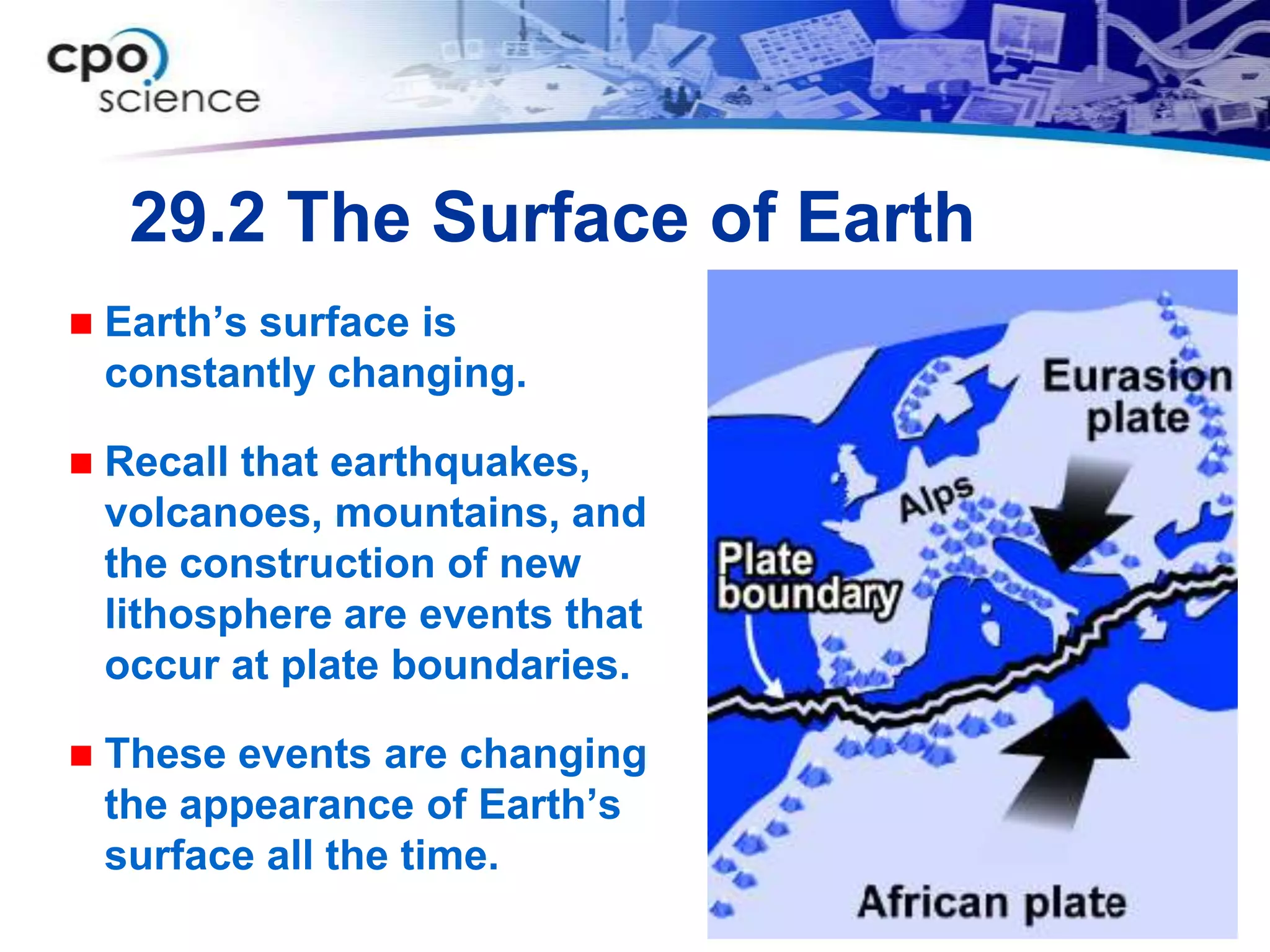 Surface of the Earth | PPTX