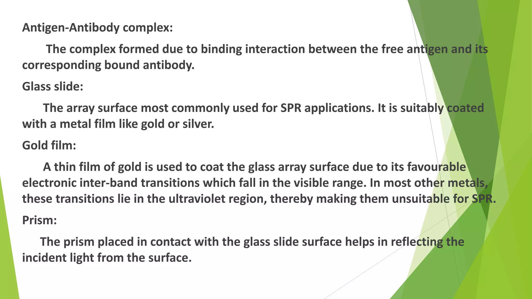 SURFACE PLASMON RESONANCE (SPR).pptx