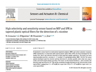 Surface Plasmon Resonance (SPR) and its Application | PDF