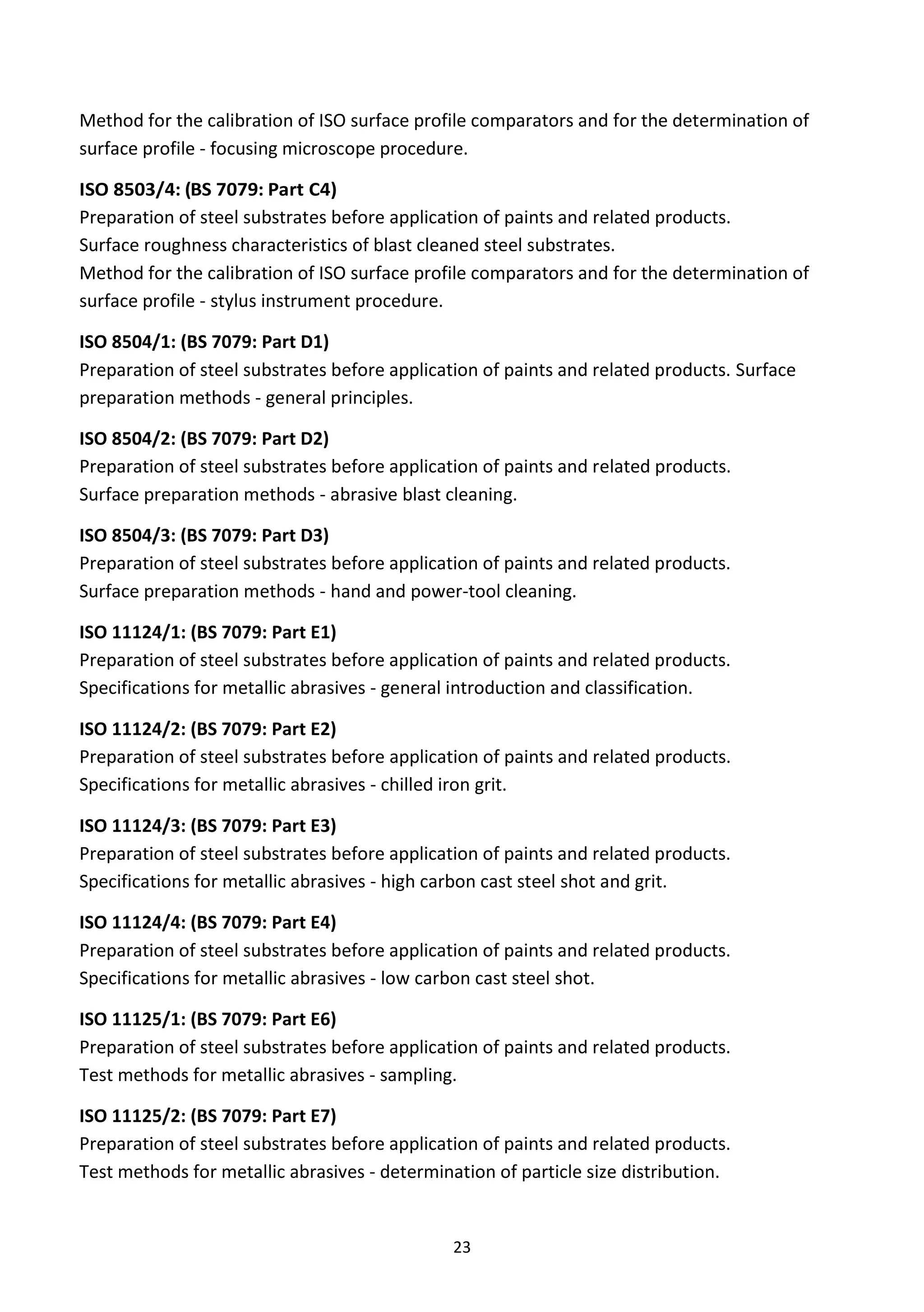 Surface Preparation for Coating and Painting Application | PDF