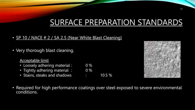 Surface preparation standards and techniques prior application of.pptx
