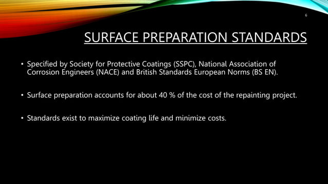 Surface preparation standards and techniques prior application of.pptx