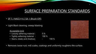 Surface preparation standards and techniques prior application of.pptx
