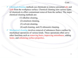 Surface processing operations | PPT