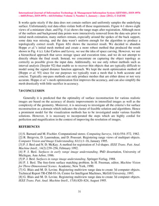Surface reconstruction and display from range and color data under ...