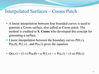 Surface representation | PPTX