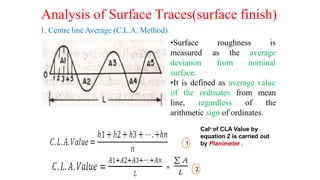 Surface roughness | PPTX