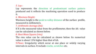 Surface roughness | PPTX