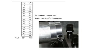 Surface roughness | PPTX