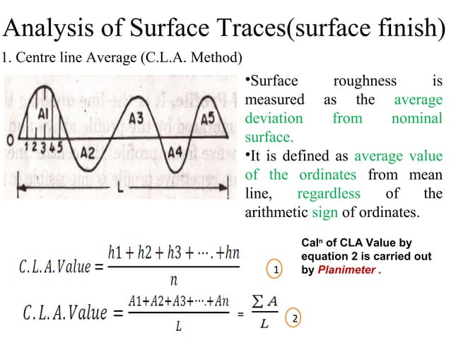 Surface roughness metrology | PPT