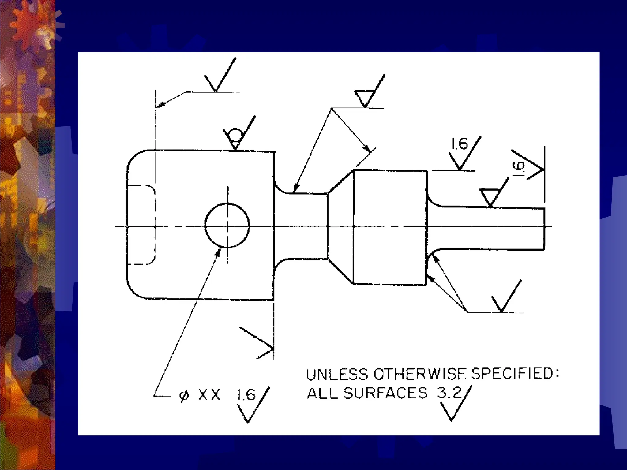 Surface Roughness Symbols in design of machine elements | PPT