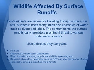 Surface Runoff Full Presentatiom | PPTX