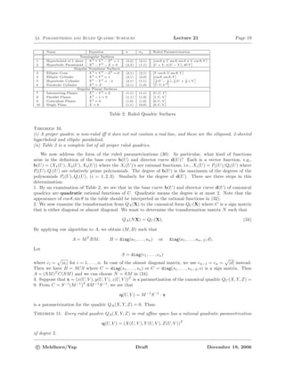 Surfaces quadric | PDF | Physics | Science