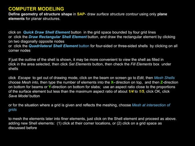 Surface Structures, including SAP2000 | PDF | 3-D Graphics | Computer ...