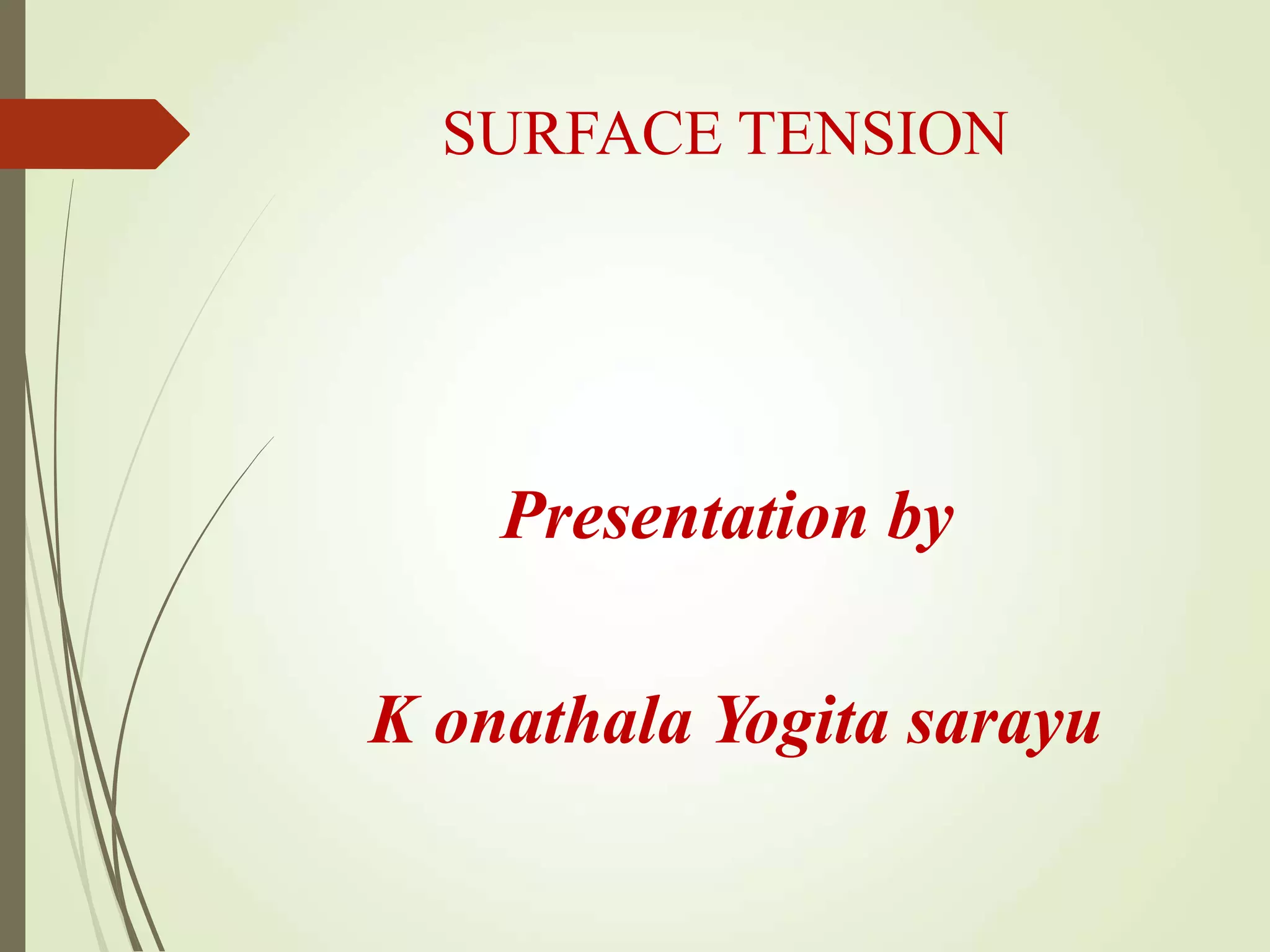 Surface tension.ppt