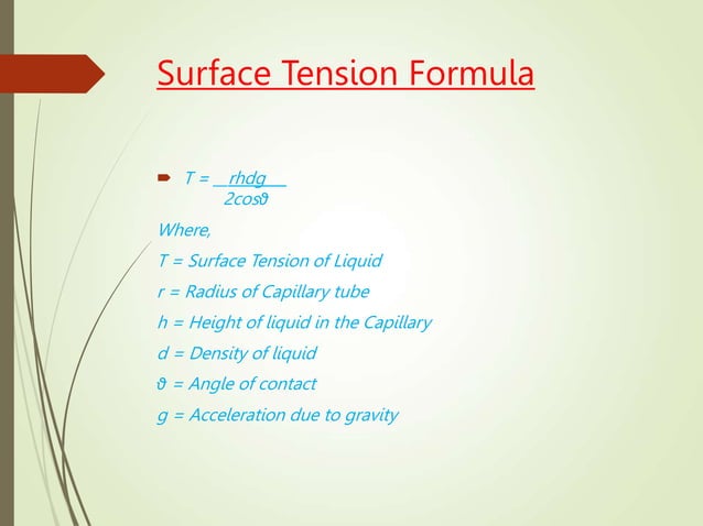 Surface tension.ppt