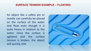 Surface Tension for Beginners | PPTX