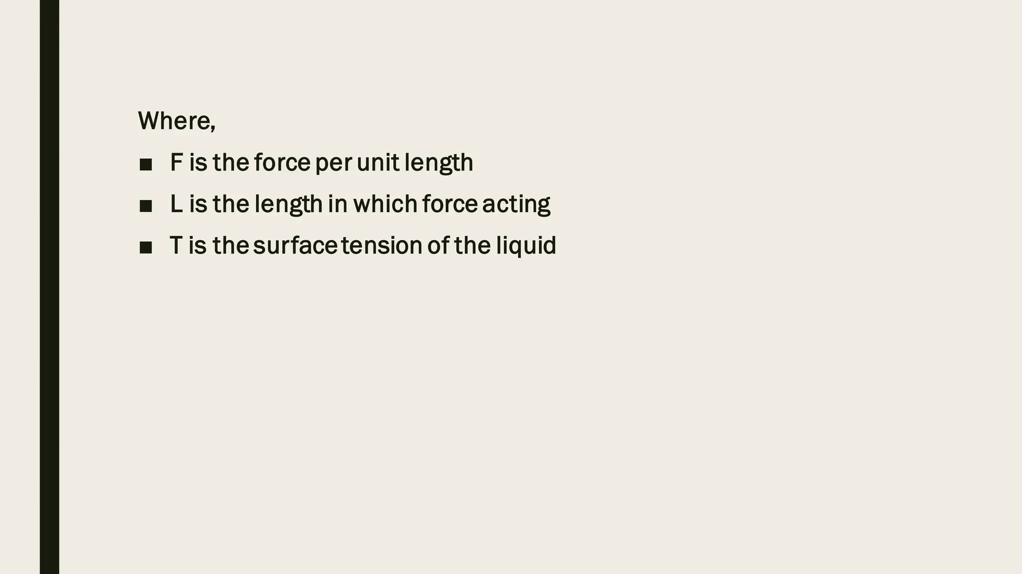 surface tension. physics seminar pdf and ppt | PDF