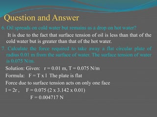 Surface Tension for Engineering Physics.pptx