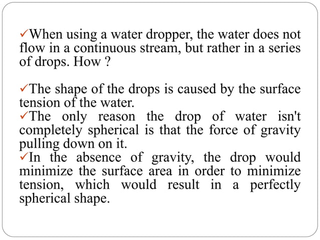 Surface tension (1) | PPT