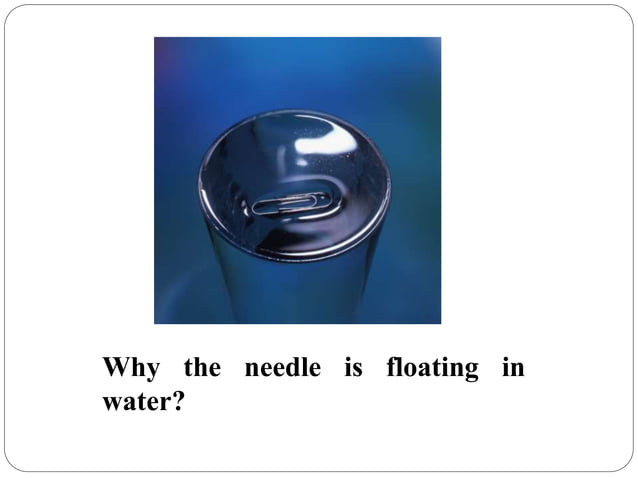 Surface tension (1) | PPT