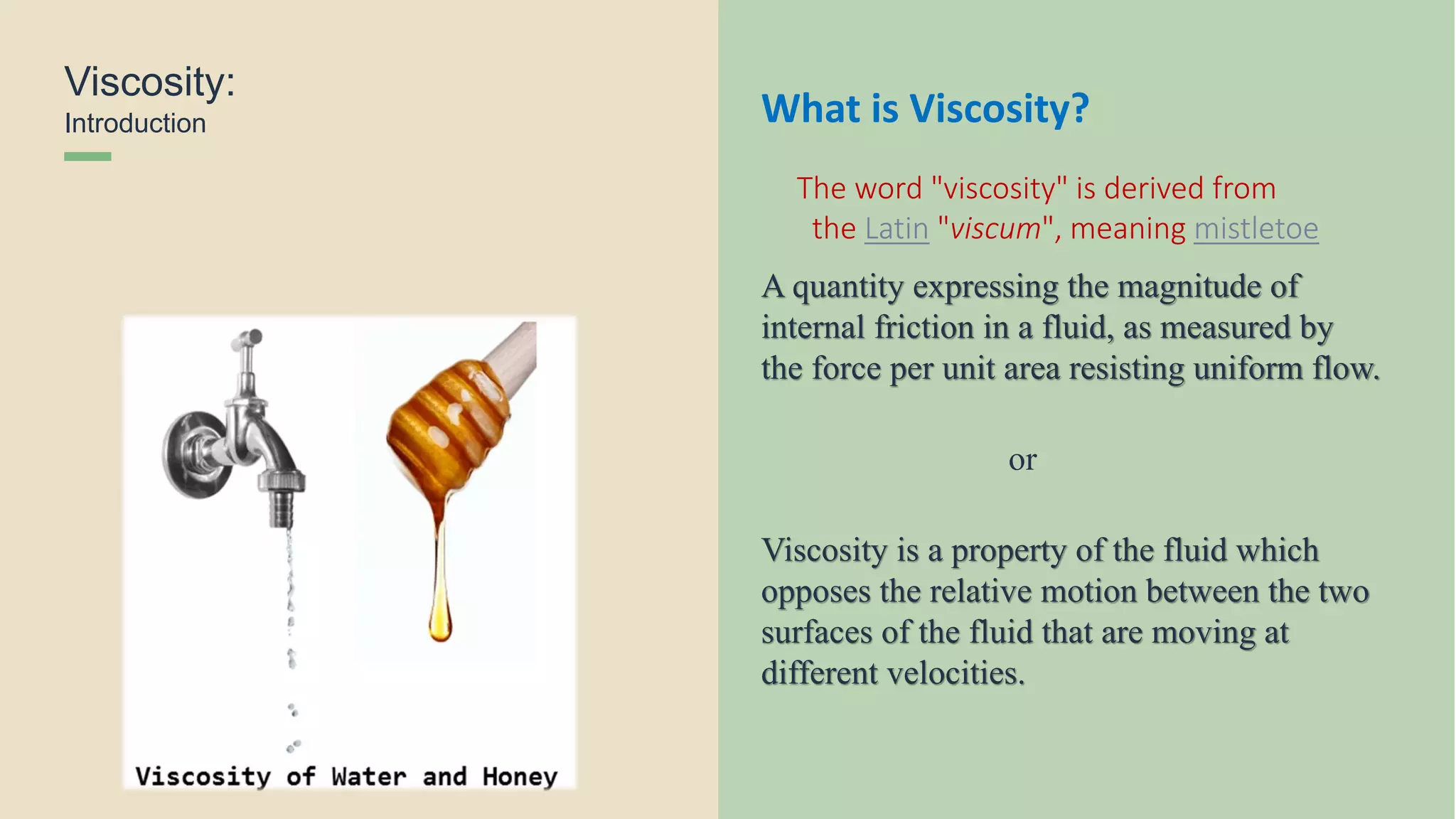 Surface tension and viscosity | PPTX