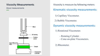 Surface tension and viscosity | PPTX