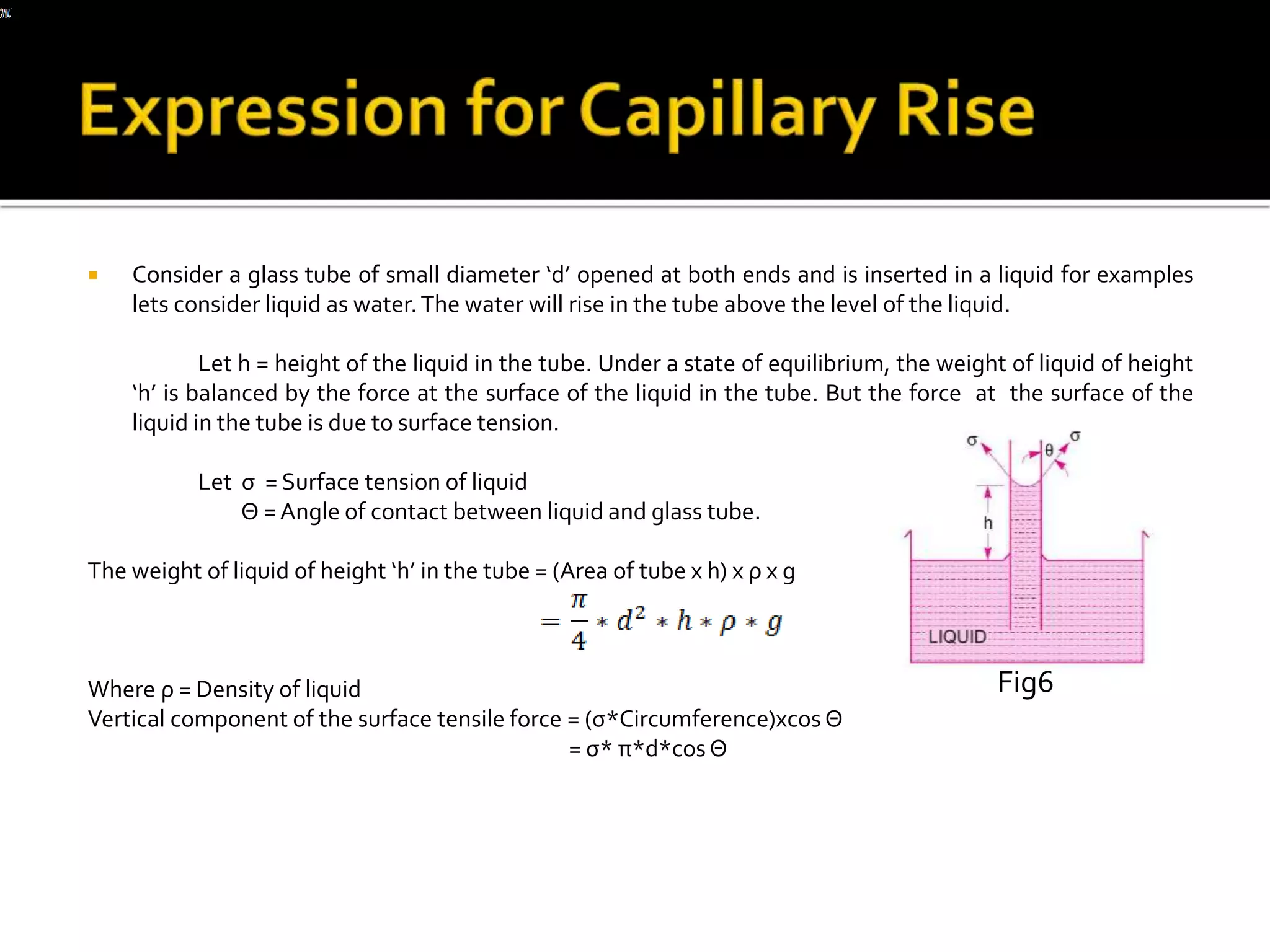 Surface tension & capillarity c | PPTX
