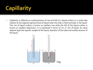 Surface tension & capillarity c | PPTX
