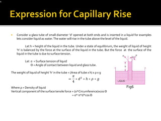 Surface tension & capillarity c | PPTX