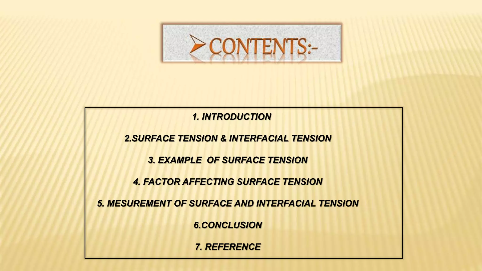 SURFACE TENSION & IT'S METHOD OF MEASUREMENT.pptx