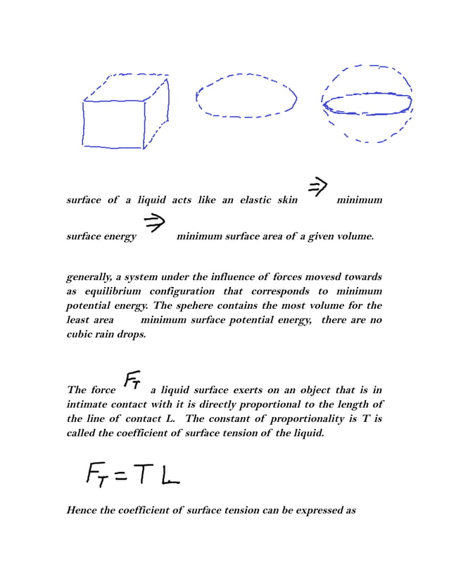 Surface tension lecture 1 | RTF | Chemistry | Science