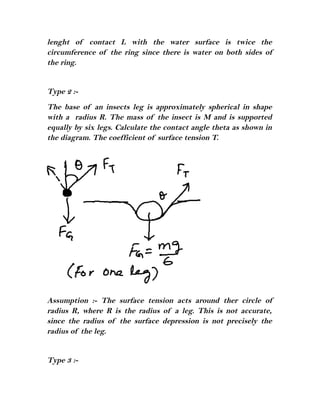 Surface tension lecture 1 | RTF | Chemistry | Science