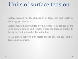 Surface tension LECTURE 4.pdf physical chemistry of milk | PDF
